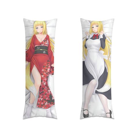 Haruhime Japanese Anime Hugging Body Pillow Case 20x60 Male Throw