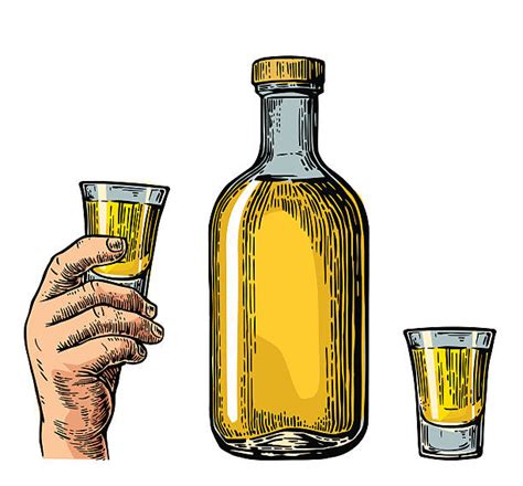130 Hand Holding Shot Glass Stock Illustrations Royalty Free Vector