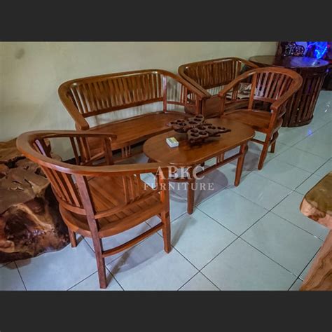 Jual Set Meja And Kursi Terasruang Tamu Mejakursi Betawi B Kab