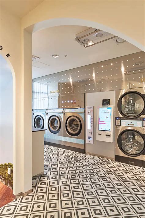 카페같은 분위기의 15평 무인 셀프빨래방 인테리어 사례 강서구 마곡동