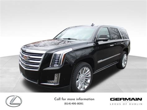 Pre Owned Cadillac Escalade Platinum Edition D Sport Utility In Dublin A Germain
