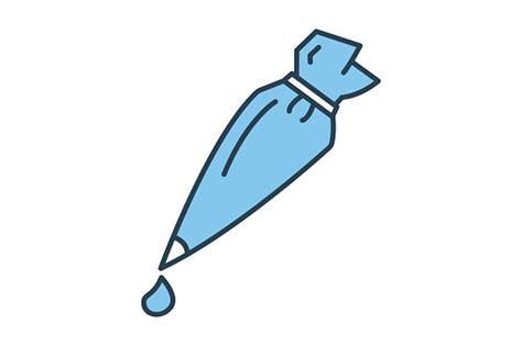 과자 가방 아이콘입니다 베이커리의 요소와 관련된 아이콘입니다 플랫 라인 아이콘 스타일 디자인입니다 간단한 벡터 디자인 편집 가능 가방에 대한 스톡 벡터 아트 및 기타 이미지