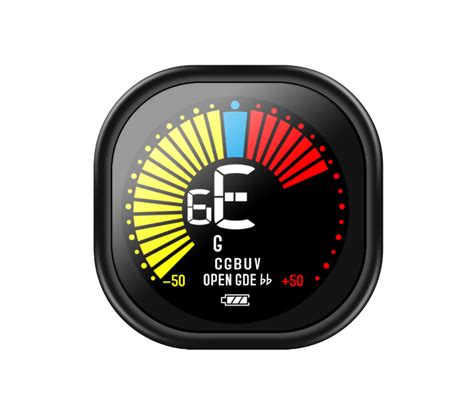 Rechargeable Clip On Tuner For Drop D Open G Open A Open E And Flat