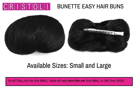 Cristoli Bunette Mini Hair Buns For Natural Hair Etsy