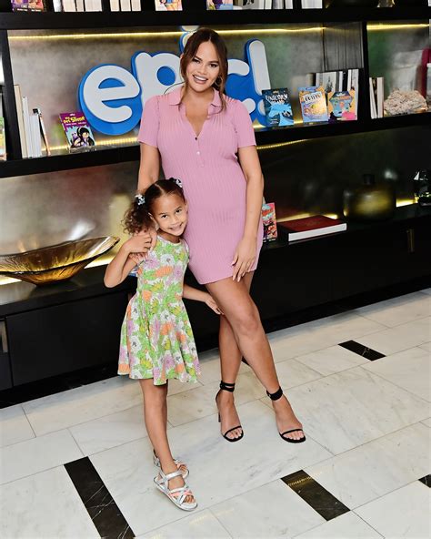 Chrissy Teigens Daughter Luna Wears Fendi Workout Outfit Photo Us