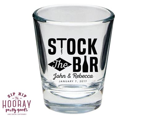 Stock The Bar Shot Glass Shot Glasses Stock The Bar Shot Etsy