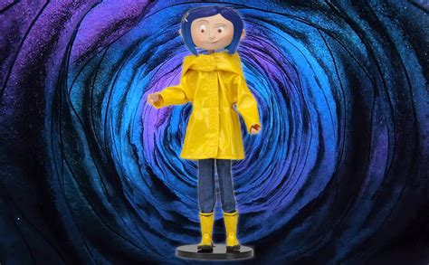 Coraline Bendy Doll In Rain Coat Toys And Games