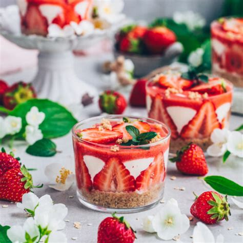 Erdbeer Dessert Wie Cheesecake Im Glas Bianca Zapatka Rezepte