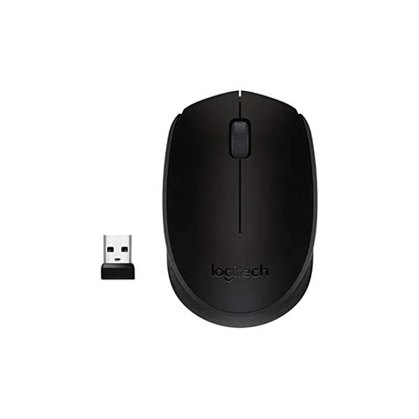 Logitech M Plug Play Wireless Mouse Black Technology Valley