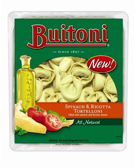 Buitoni Spinach Ricotta Tortelloni Oversized Pasta Rings Filled With