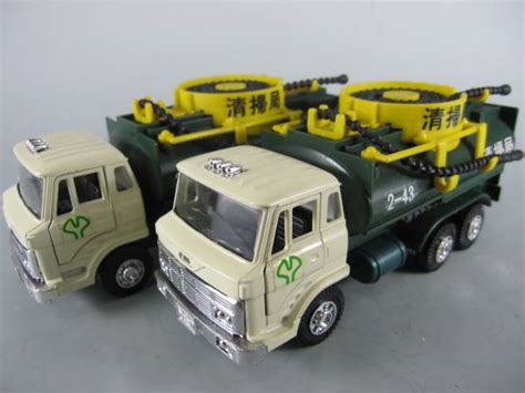 中古ダイヤペット T 98 日野 バキュームカー 1 55 2台 清掃局 84の落札情報詳細 ヤフオク落札価格検索 オークフリー