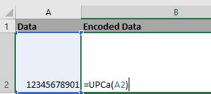 How To Create UPC EAN Barcodes In Excel Using VBA Using UPC EAN Fonts
