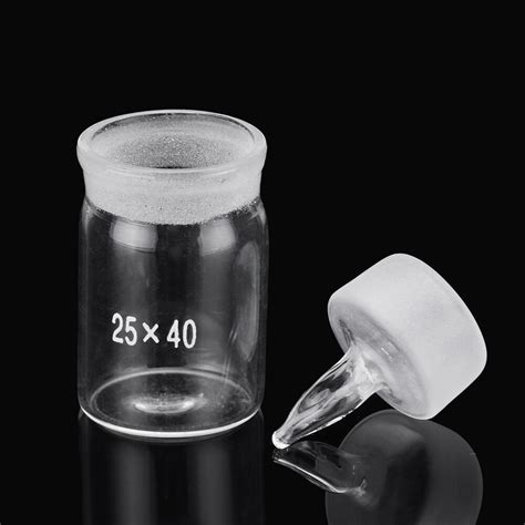 3 Sizes Weighing Bottle Weighing Ground Glass Low Form Volumetric Flask