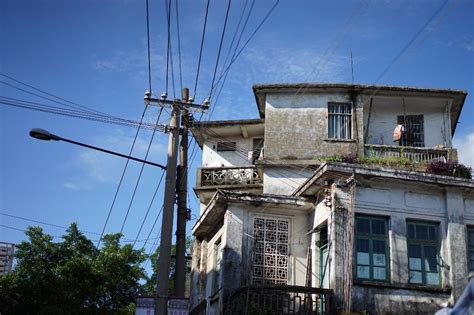 白沙街 大山谷图库