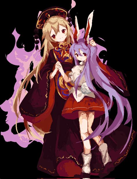 Reisen Udongein Inaba And Junko Touhou Drawn By Rrrssr Danbooru
