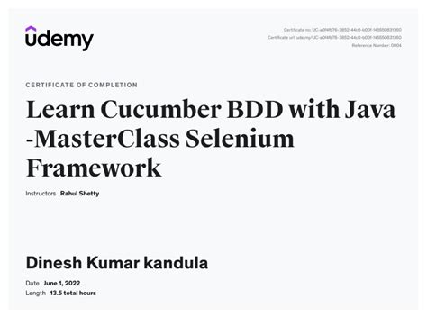 Im Happy To Share That Ive Obtained A New Certification Learn Cucumber Bdd With Java