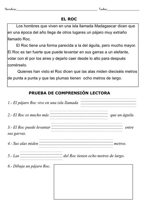 50 Actividades De Compresión Lectora Para Peques 37 Imagenes Educativas