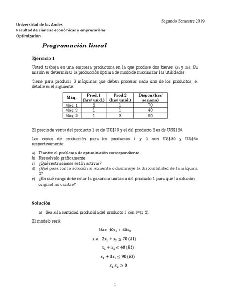 Optimización De La Producción De Ventanas Pdf Programación Lineal Optimización Matemática