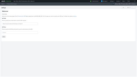 Ip Geolocation Api Splunk Application Tutorial Platforms Ip Geolocation Api Whoisxml Api