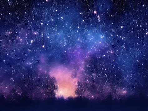 Premium Ai Image Starry Sky Backround Generator Ai