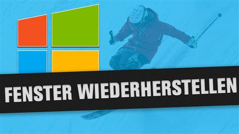 Fenster Außerhalb Des Dektops Wiederherstellen Tutorial Windows 10