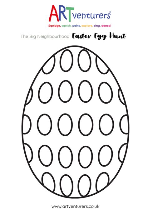 Free Easter Egg Hunt Template