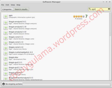 installation qgis 2 4 on linux mint saga grass otb cbs uygulama