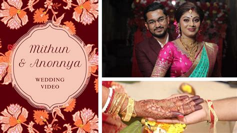 মিঠুন আর অনন্যার ভালোবাসার পরিণয় Best Bengali Full Cinematic Wedding