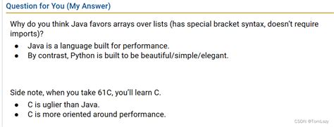 【cs 61b】data structures spring 2021 week 1（1 intro and 2 classes lists arrays maps