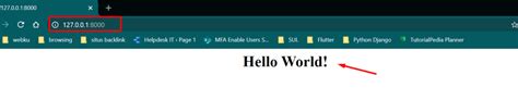 Tutorial Django Bahasa Indonesia 5 Url Routing Django Tutorialpedia