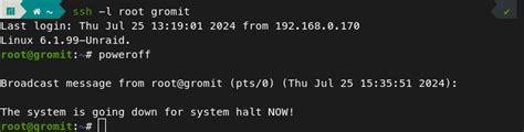 Rig Doesn T Shutdown Properly General Support Unraid