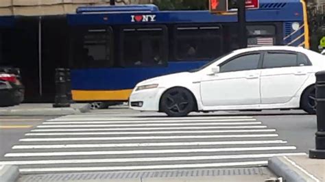 Mta Nyc Bus 2016 Novabus Lfs Artic Smartbus 5439 On The Bx1 Limited