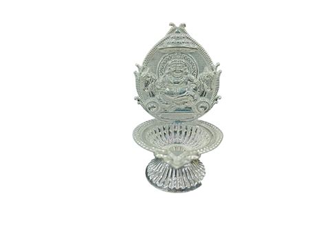 Pure Silver Kubera Deepam For Pujat