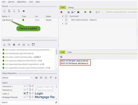 SeeTest Client AddDevice Digital Ai Continuous Testing