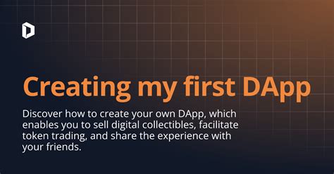 Creating My First Dapp Defi Products And Solutions