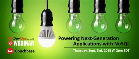 Webinar Powering Next Generation Applications With Nosql