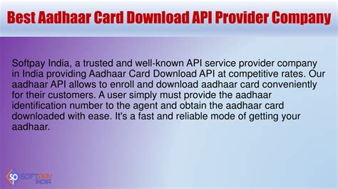 PPT Get Aadhaar Download API At Affordable Price PowerPoint Presentation ID 12232428