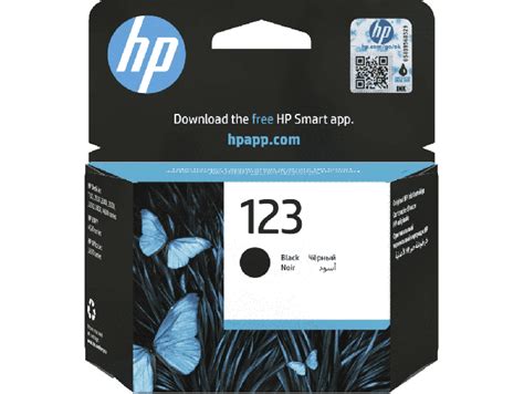 Hp 123 Black Original Ink Cartridge F6v17ae تسوق من موقع