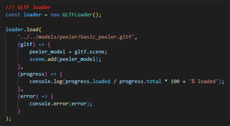 Json Parse Error When Using Gltf Loader Questions Threejs Forum