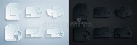 set cloud storage text document folder upload document protection