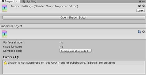Measured Materials Library Shader Is Not Supported On This Gpu None