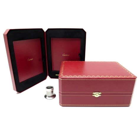Boite Ecrin Pr Montre Cartier Co000386 Loupe