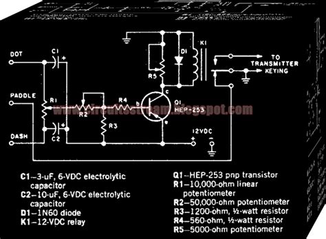 Simple Electronic Keyer Circuit Diagram Electronic Circuit Diagrams And Schematics