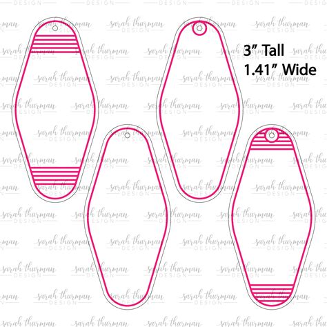 Hotel Keychain Template