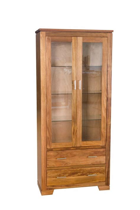 Cuba Tasmanian Blackwood Solid Timber Display Case Handg