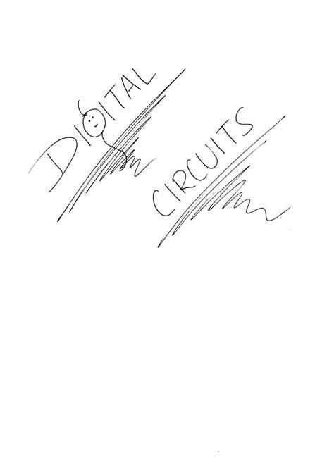 Digital Circuits Short Notes Part 1 09feb16 BscIT Information