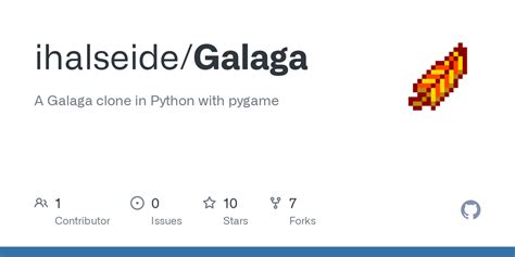 Github Ihalseidegalaga A Galaga Clone In Python With Pygame