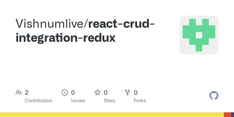 GitHub Vishnumlive React Crud Integration Redux