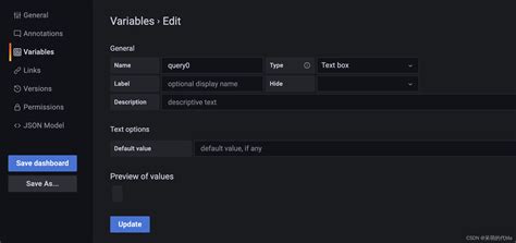 Grafana链接跳转与值传递，把表格变量值从一个dashboard传递给另一个dashboardgrafana Dashboard跳转 Csdn博客