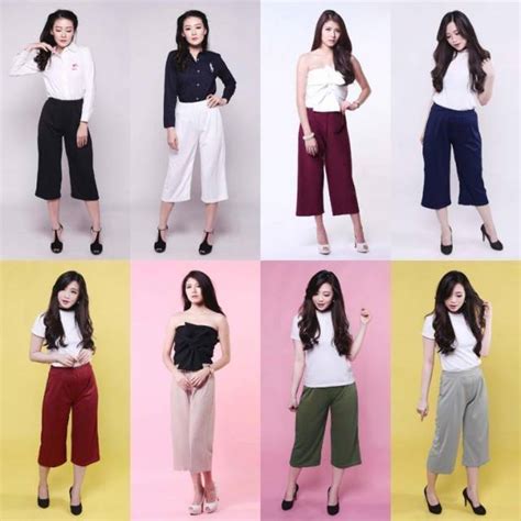 Jual Basic Culottescelana Kulotkulot Shopee Indonesia